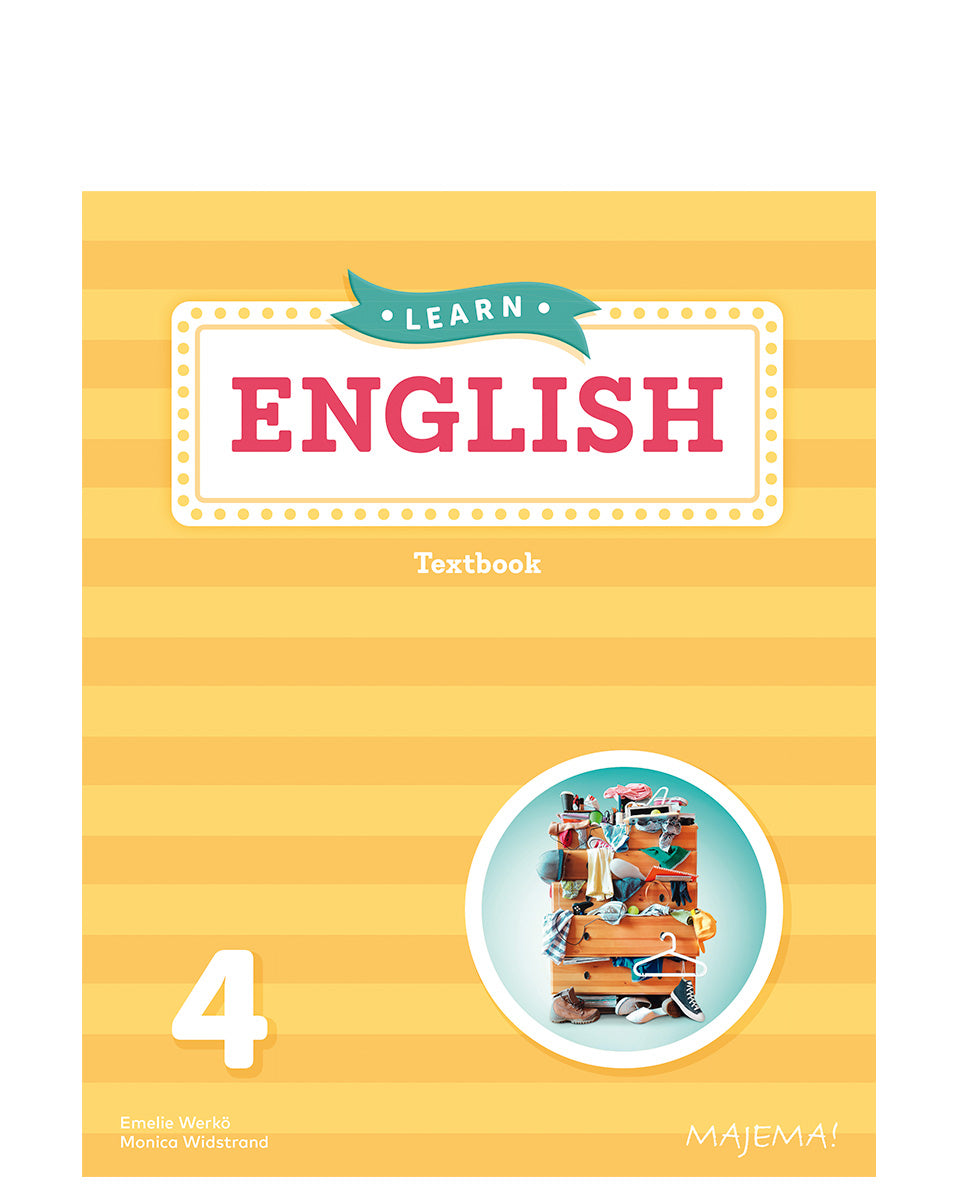 Learn English 4 textbook åk 4 | Majema