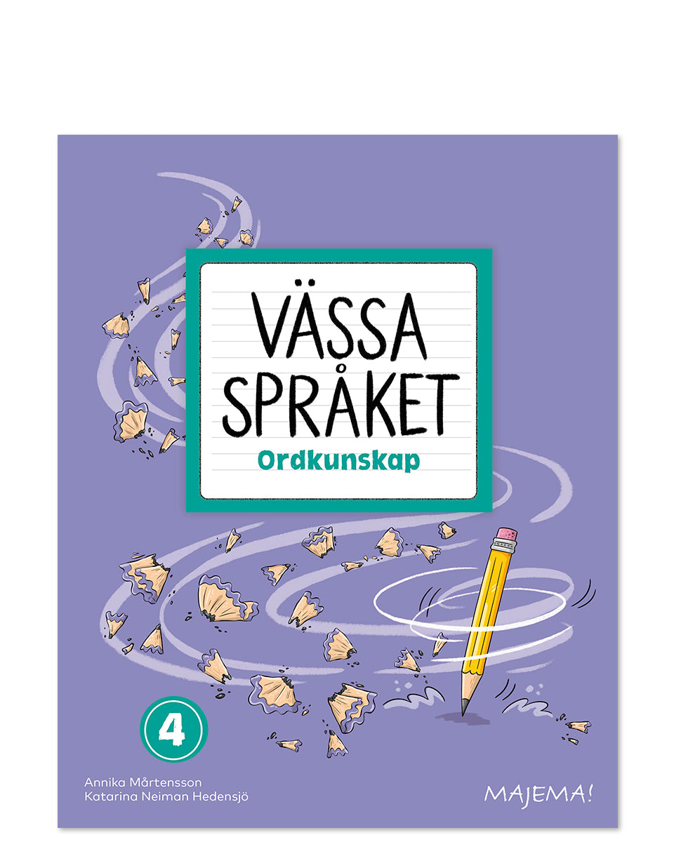 Vässa språket ordkunskap åk 4 arbetsbok